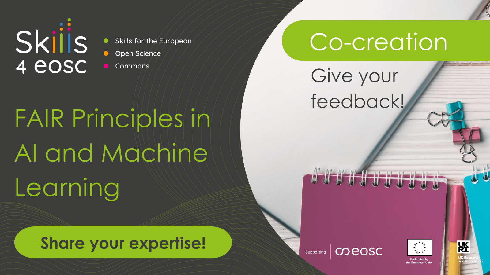 Skills4EOSC launches expert survey on FAIR principles in AI/ML